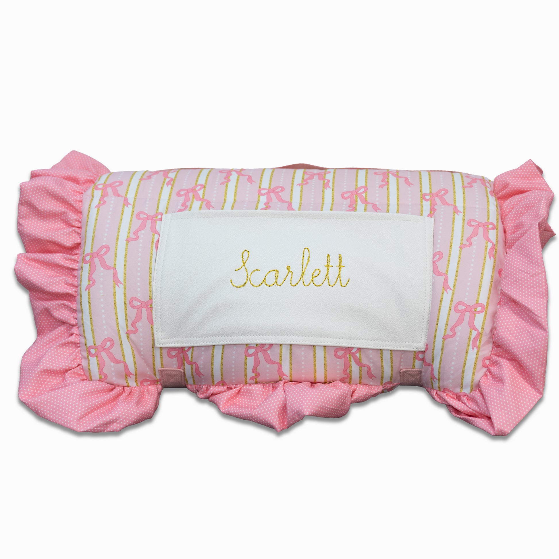 Nap Mat - Pink Bows – Sugar Bee Clothing
