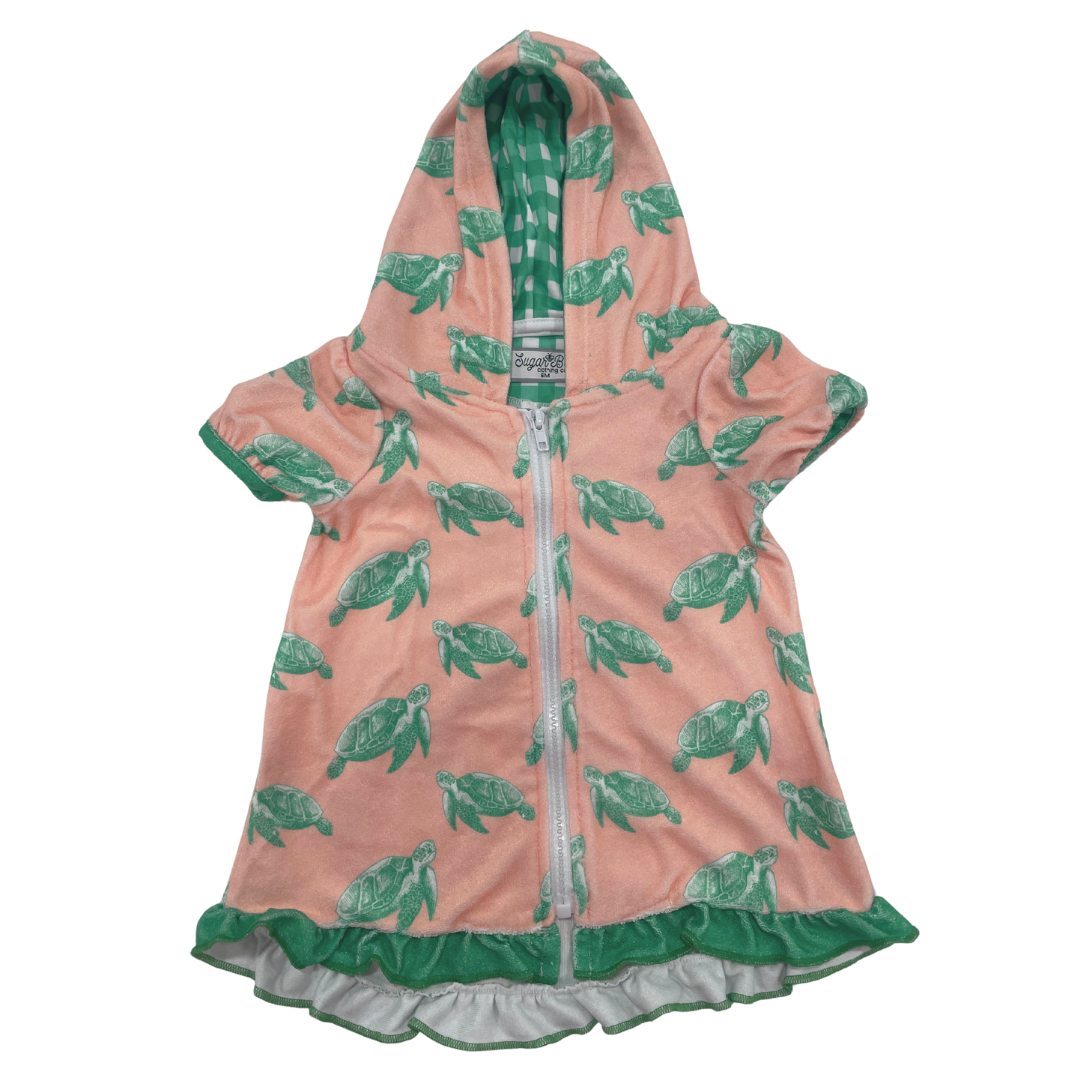 Swim Cover Up - Sea Turtle – Sugar Bee Clothing